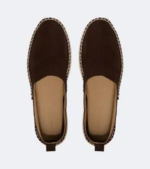 Frescobol Carioca Helio Suede Espadrilles - Brown