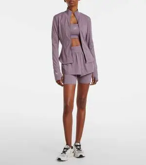 Adidas By Stella McCartney Logo Running Shorts - Purple