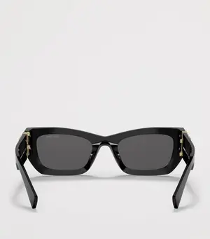 Miu Miu Acetate Rectangle Sunglasses