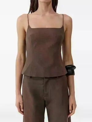 ST. AGNI Silk Cami Top