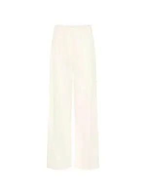 ST. AGNI Pleat Loop Wide Leg Trousers