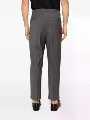 BRIGLIA 1949 Portobellos Pleated Trousers - Grey