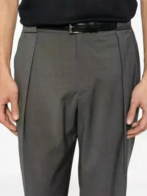 BRIGLIA 1949 Portobellos Pleated Trousers - Grey