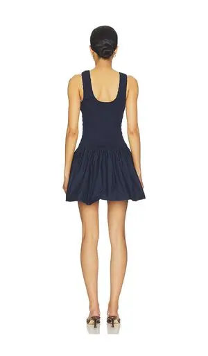 PISTOLA Ilona Bubble Hem Dress - Navy