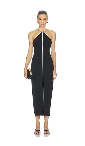 SANCIA The Savannah Halterneck Maxi Dress - Black