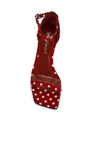 Jeffrey Campbell Wedge Sandals - Red