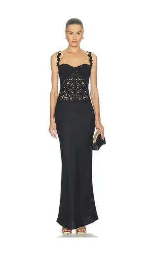 Cult Gaia Zaire Top - Black