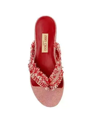 JIMMY CHOO Bay Flat Sandals
