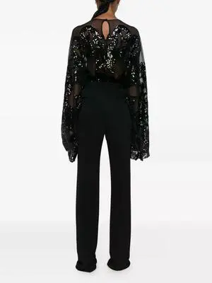 Norma Kamali Sequin Embellished Bodysuit