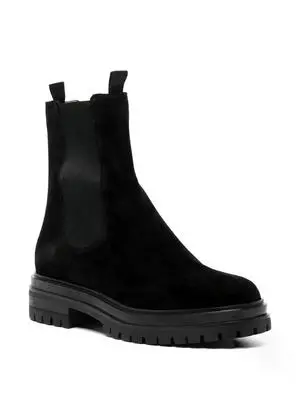 GIANVITO ROSSI Leather Chelsea Boots