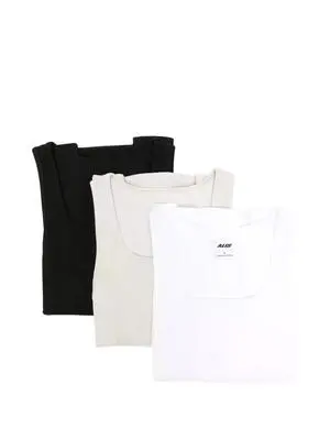 ALIS Logo Ribbed Tank Top - Neutrals