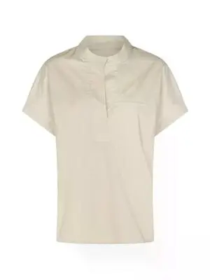 NINE:INTHE:MORNING Sand Breast Pocket Short Sleeve T-shirt - Neutrals