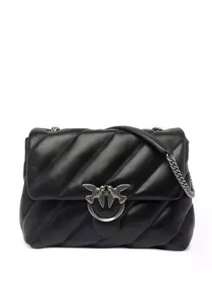 Pinko Large Love Puff Shoulder Bag - Black