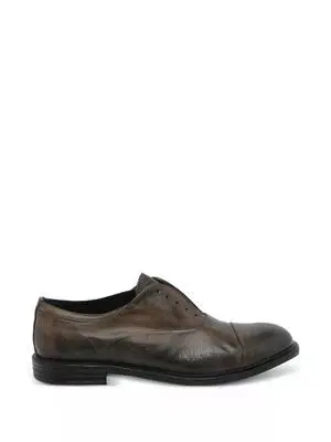 PAWELK'S Leather Derby Shoes