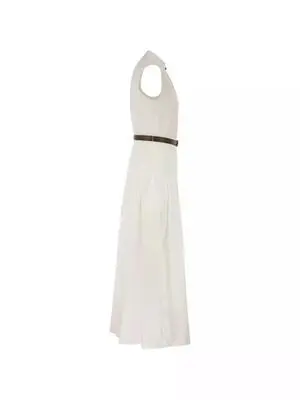Max Mara Belted Maxi Dress
