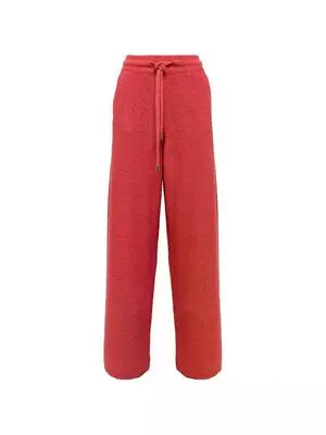 LANEUS Knitted Track Pants - Pink
