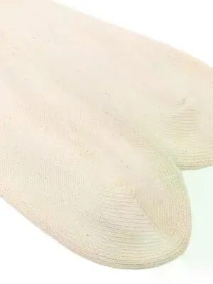 Anonymous Ism Ribbed Crew Socks With Stripe Detail