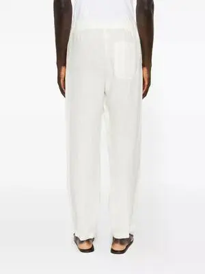 120% Lino Drawstring Trousers - Neutrals