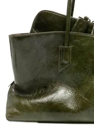Attico La Passeggiata Tote Shoulder Bag - Green