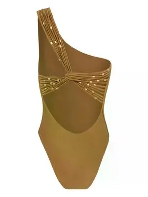 LENNY NIEMEYER One-shoulder Embellished Swimsuit