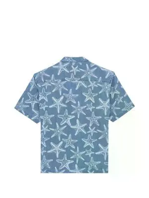 Vilebrequin Graniers Starfish-print Shirt - Blue
