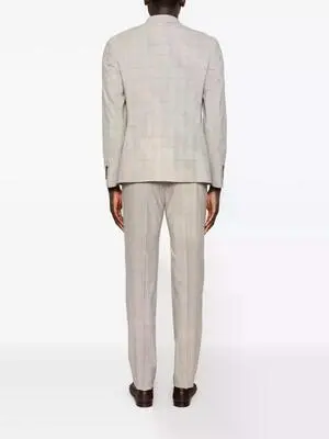 REVERES 1949 Double-breasted Patterned Suit