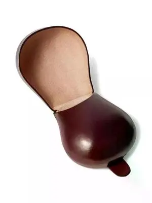 LEMAIRE X Carlos Peñafiel Castanet Coin Purse - Red