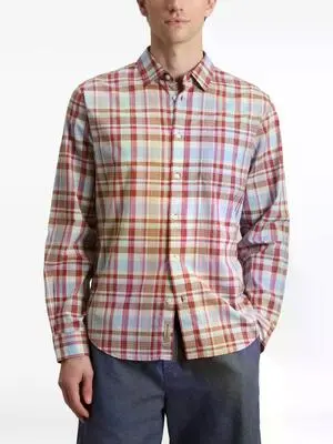 Woolrich Checked Patch Cotton Shirt