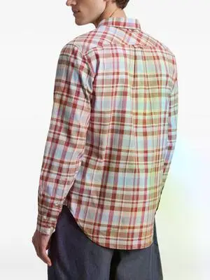 Woolrich Checked Patch Cotton Shirt