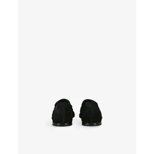 Officine Creative Blair 001 Suede Loafers - Black