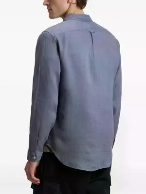 Woolrich Button Long-sleeved Shirt - Blue