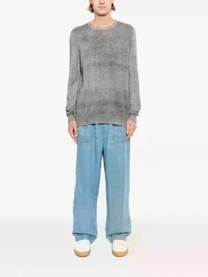 Officine Générale Ferry Relaxed Fit Denim Trousers