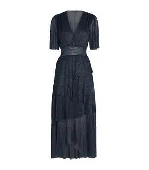 Maje Metallic Day Dresses