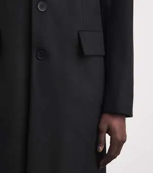 Sandro Wool-blend Tailored Coat