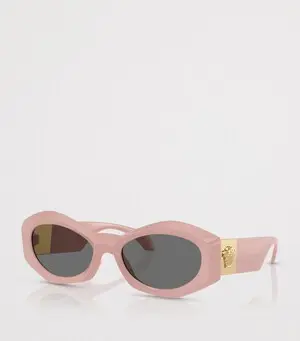Versace Acetate Irregular Sunglasses