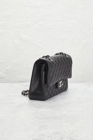 Chanel Caviar Medium Classic Double Flap Bag - Black