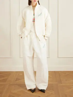 WILLY CHAVARRIA Ruff Rider Embroidered Shell Jacket