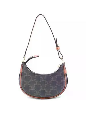 Celine Ava Bag Triomphe Coated Canvas Mini Shoulder Bag