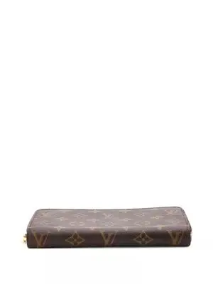 LOUIS VUITTON Zippy Wallet Monogram Canvas Small Wallets