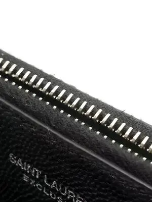Saint Laurent 2010s Leather Makeup Bag