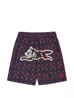 ICECREAM Logo Detail Swim Shorts - Blue