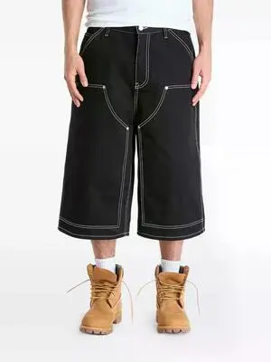 AWAKE NY Double Knee Jorts - Black