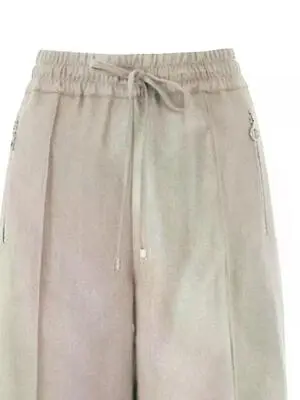 D.exterior Panelled Drawstring Trousers - Neutrals
