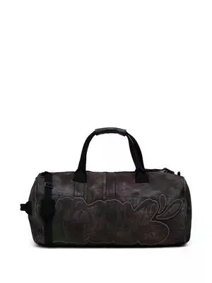 NAPAPIJRI Appliqué Duffle Bag - Brown
