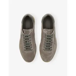 Zegna 232 Suede Trainers - Grey