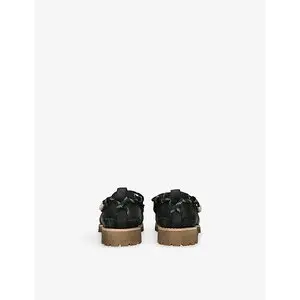 GOLDEN GOOSE Embellished Suede Loafers