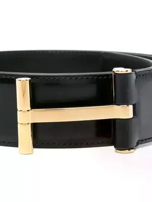TOM FORD T-buckle Belt - Black
