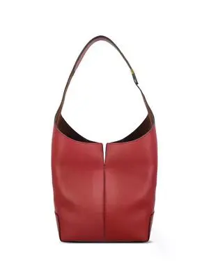 TOD'S Small Di Bag Folio Shoulder Bag - Red
