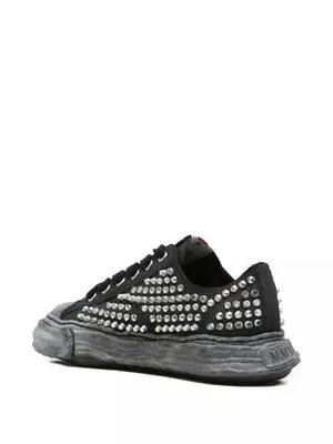 Mihara Yasuhiro Studded Canvas Sneakers