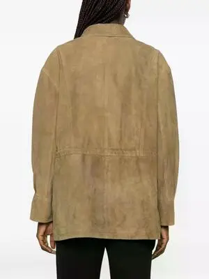 ARMA Maeve Suede Jacket - Neutrals